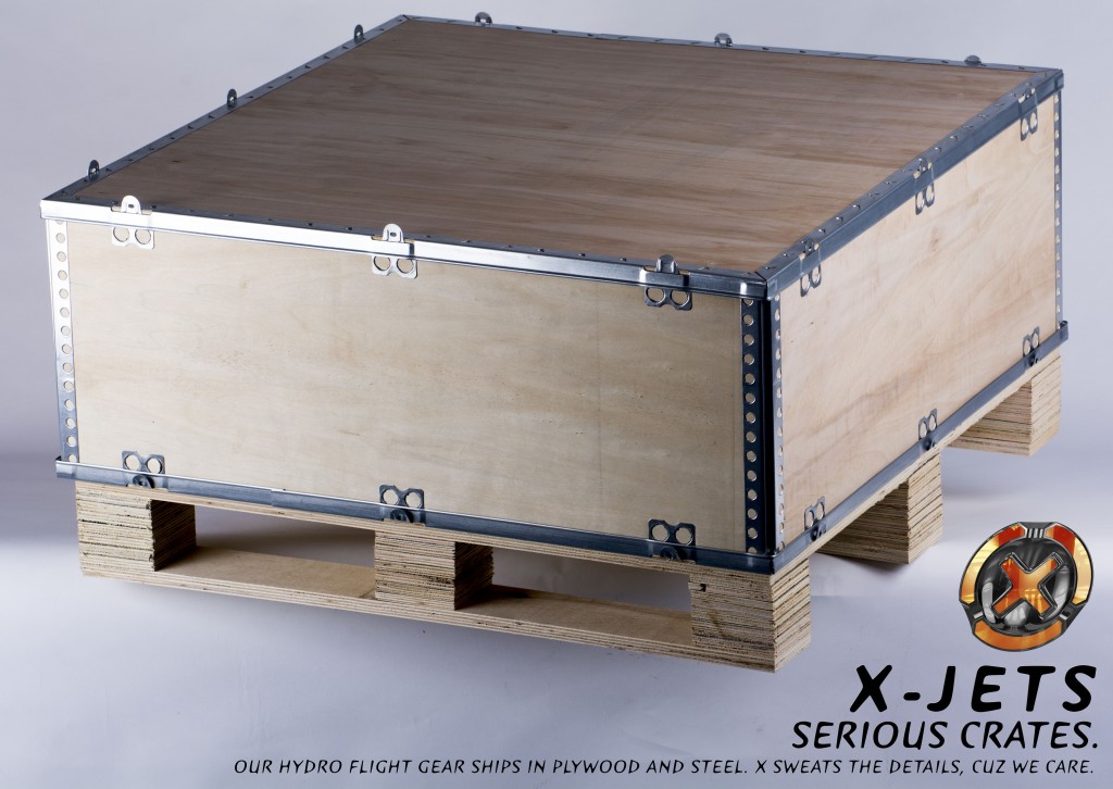 Serious Shipping Crates – X Jets – Jetblades and Jetpacks, Hydroflight ...